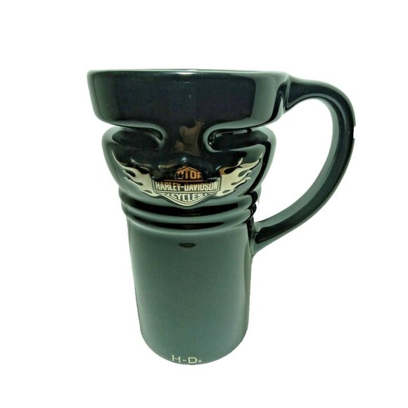 Harley-Davidson | Kitchen | Harley Davidson Tall Travel Mug Black And ...